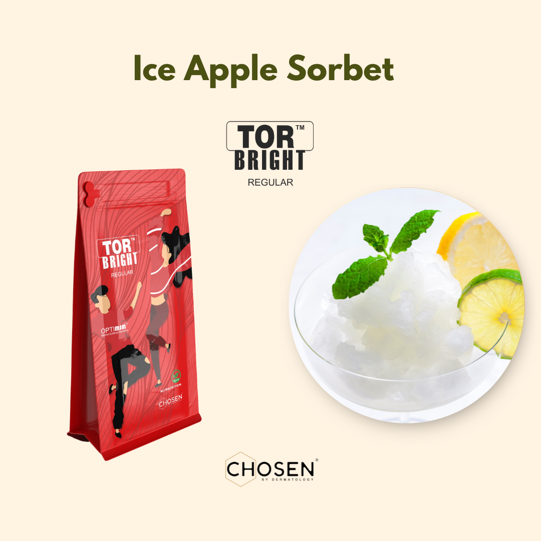 Ice Apple Sorbet with TOR™ Bright MSM Supplement – CHOSEN Store