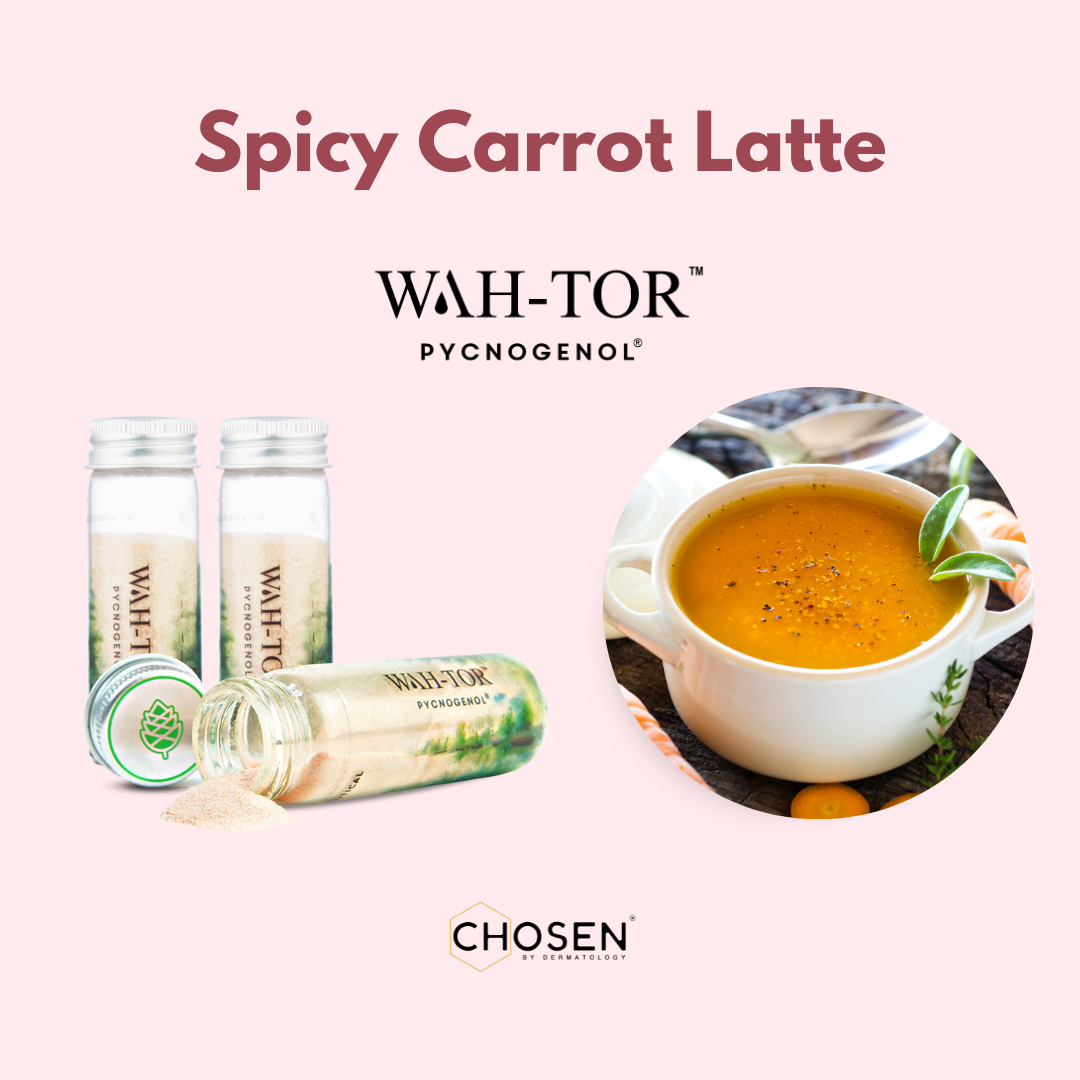 Spicy Carrot Latte with Vegan Collagen Builder – CHOSEN Store