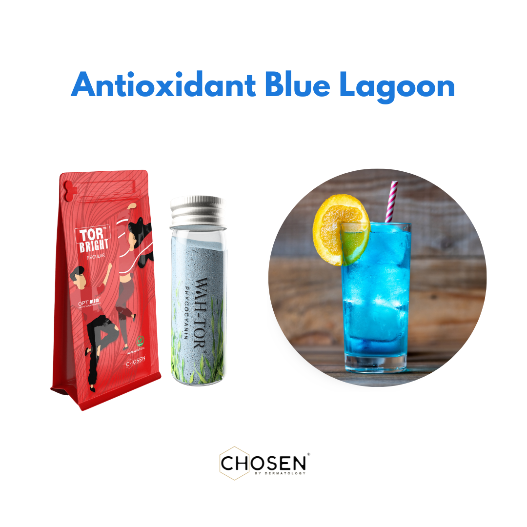 Antioxidant Blue Lagoon with Phycocyanin & MSM – CHOSEN Store