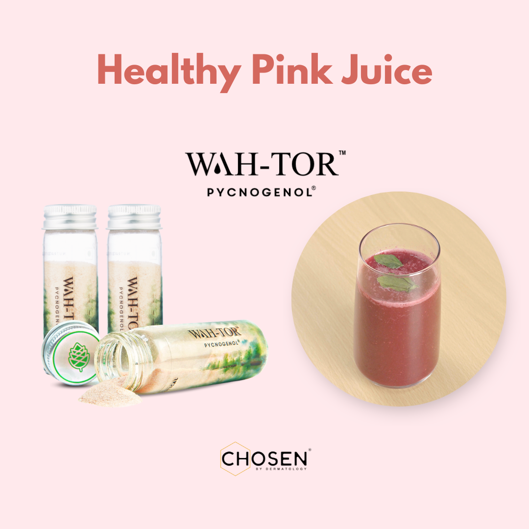 Healthy Pink Juice with Plant Based Collagen Builder – CHOSEN Store