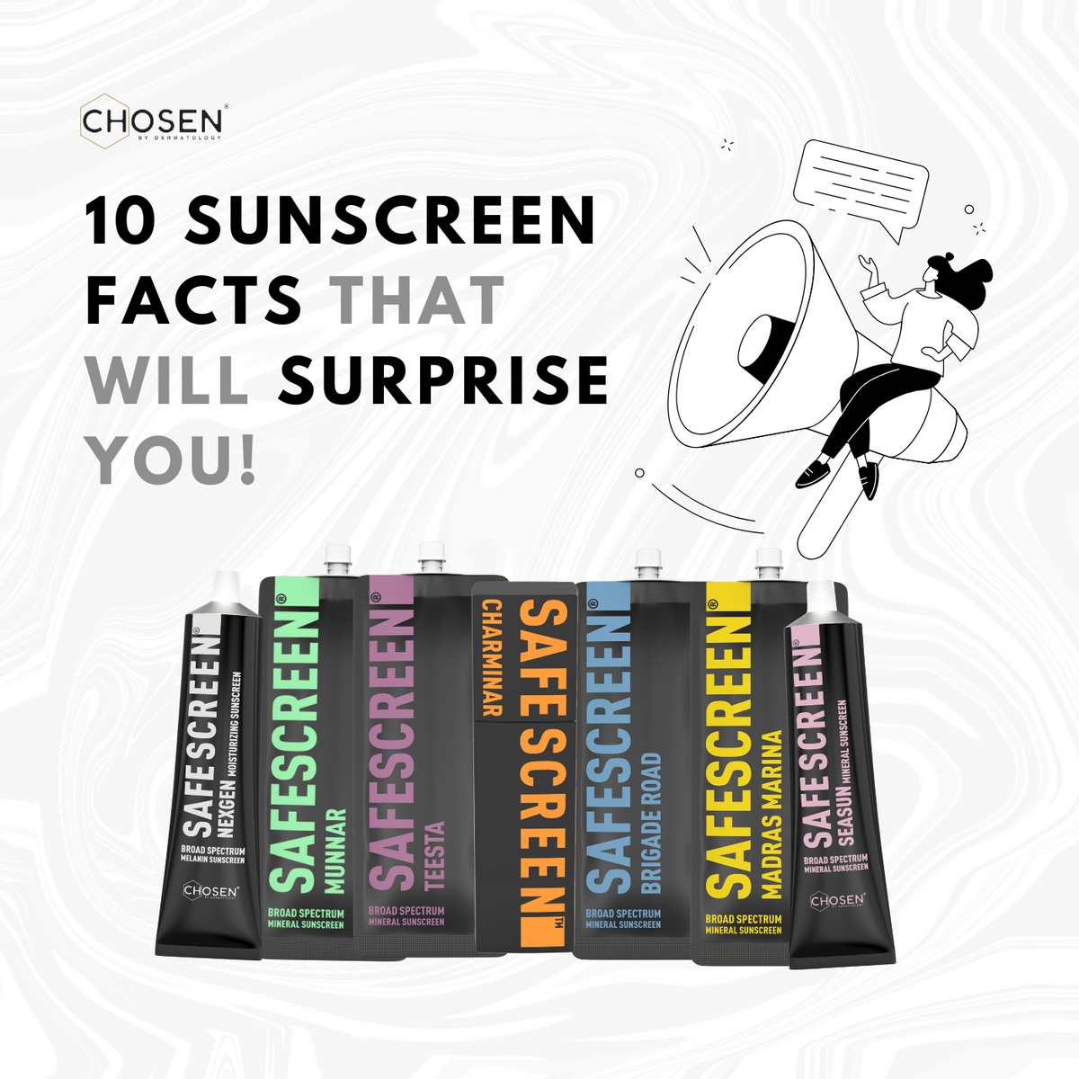 10 surprising sunscreen facts: SPF and more! – CHOSEN Store