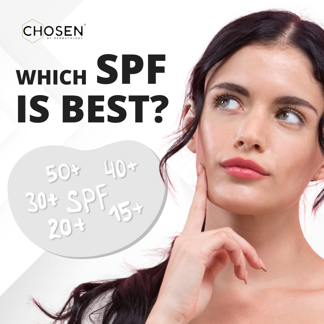 How much SPF do you actually need in your sunscreen? – CHOSEN Store
