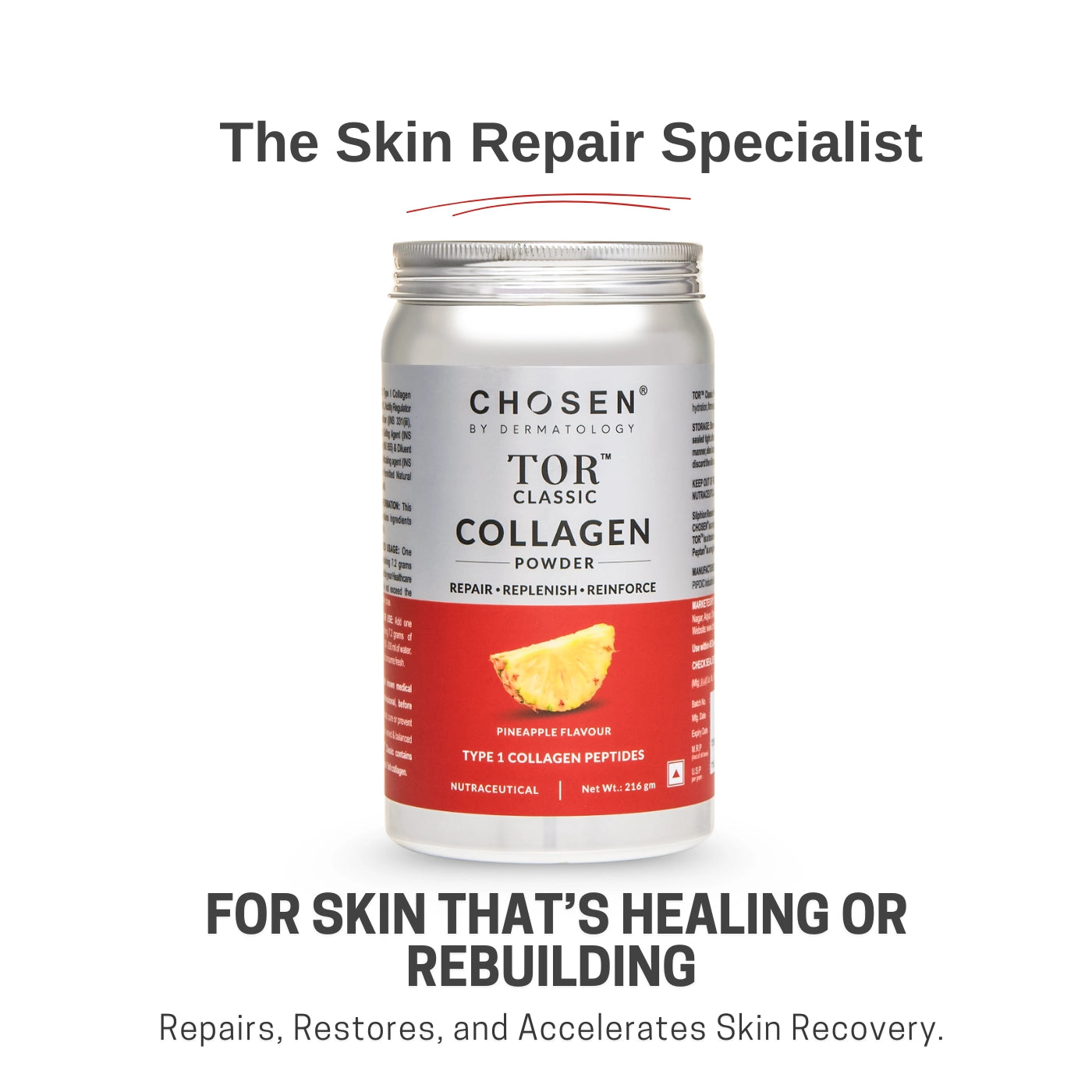 TOR Classic Marine Collagen | Mercury-Free – CHOSEN Store