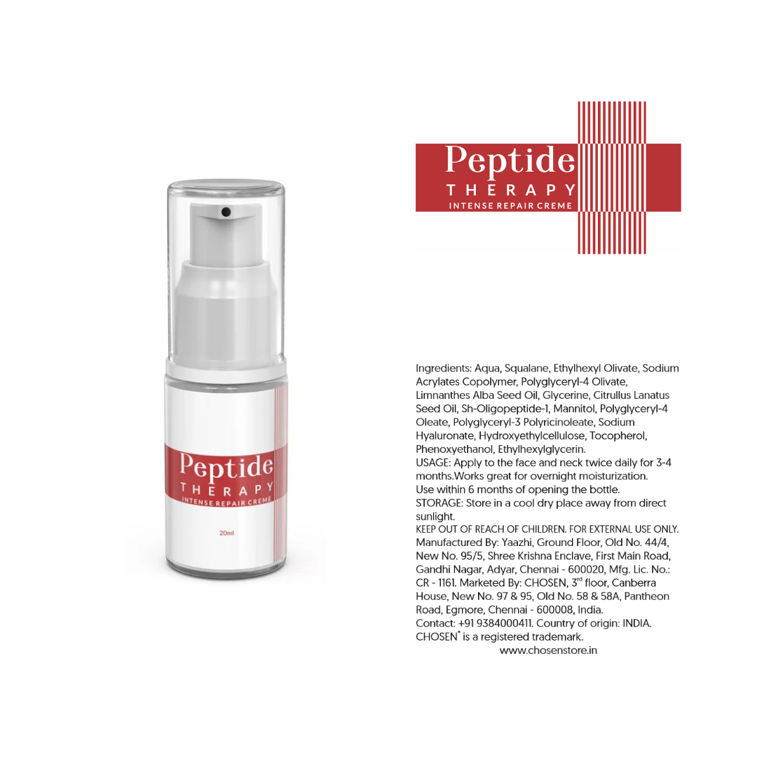 Peptide Therapy Creme for Healthy & Youthful Skin – CHOSEN Store