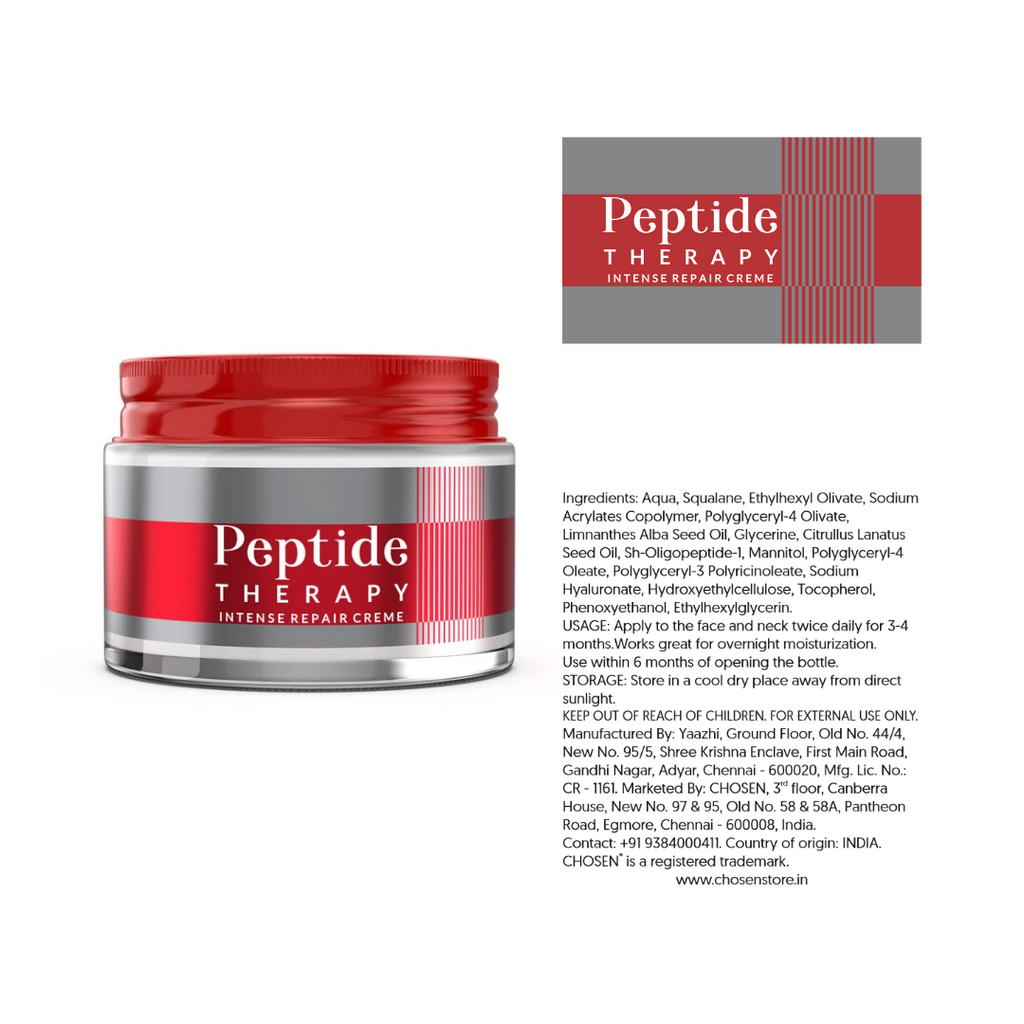 Peptide Therapy Creme for Healthy & Youthful Skin – CHOSEN Store