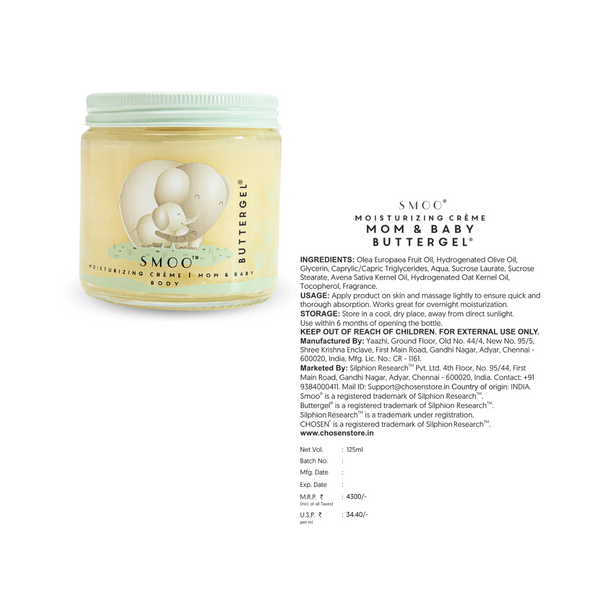 Best Pregnancy, Nursing & Baby Safe Moisturizer in India – CHOSEN Store