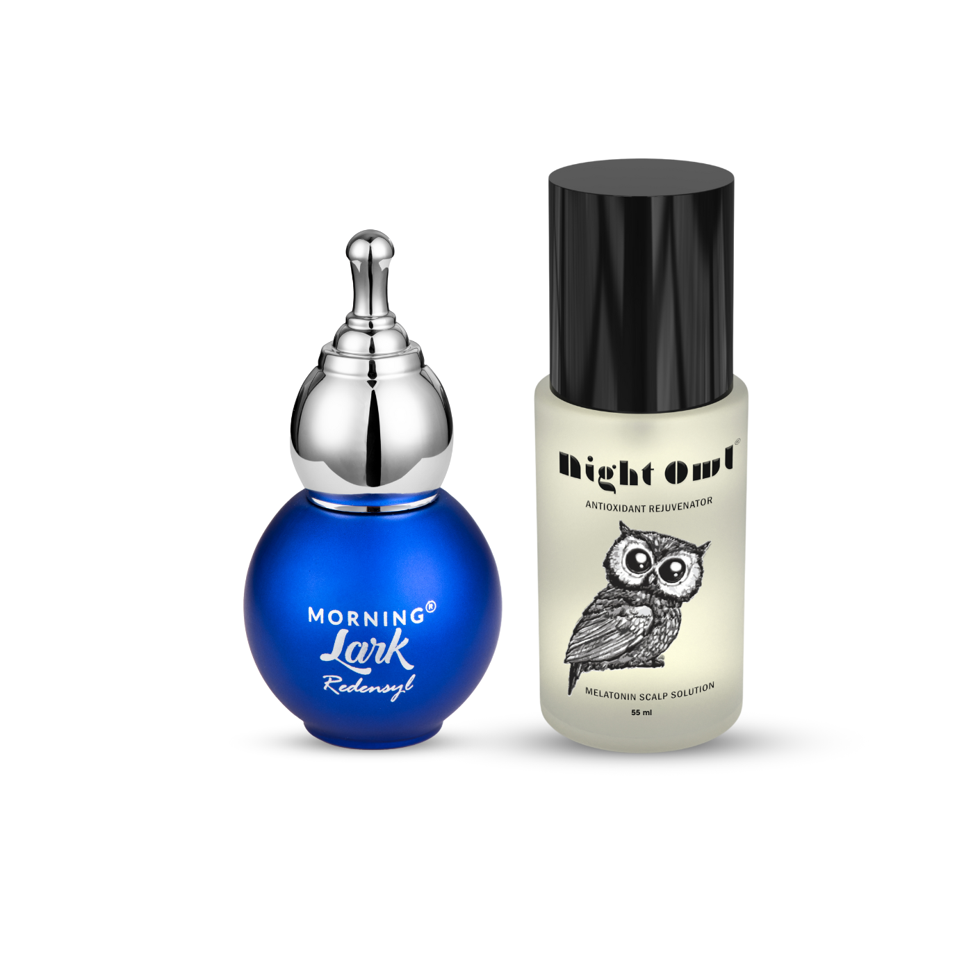AM–PM Hair Growth Serum Set | Caffeine, Redensyl, Melatonin – CHOSEN Store