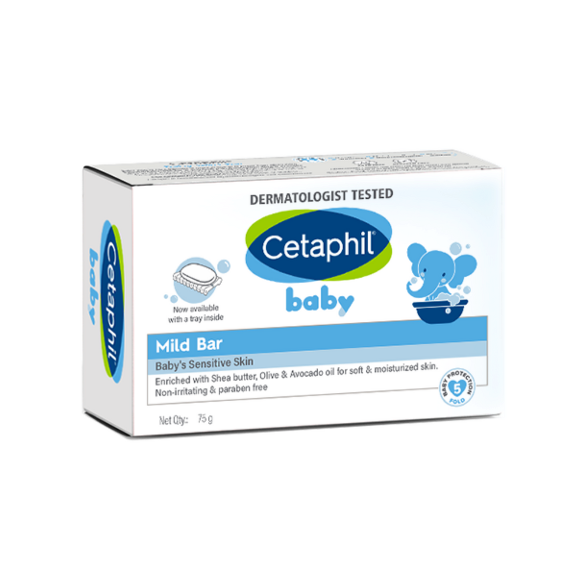 Buy Cetaphil Baby Mild Bar 75gm for Body & Face – CHOSEN Store